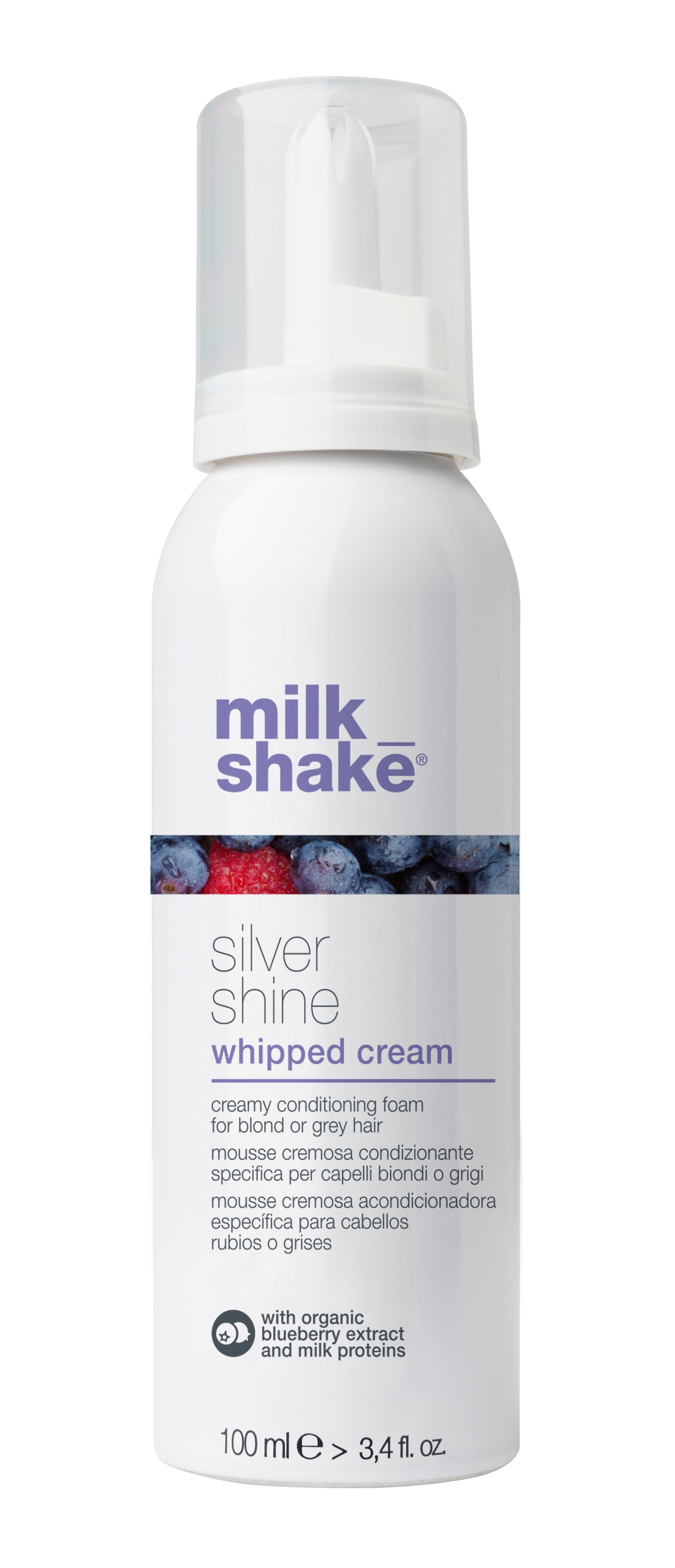 Milkshake Silver Shine Whipped Cream 200ml | Hair Identity Studio